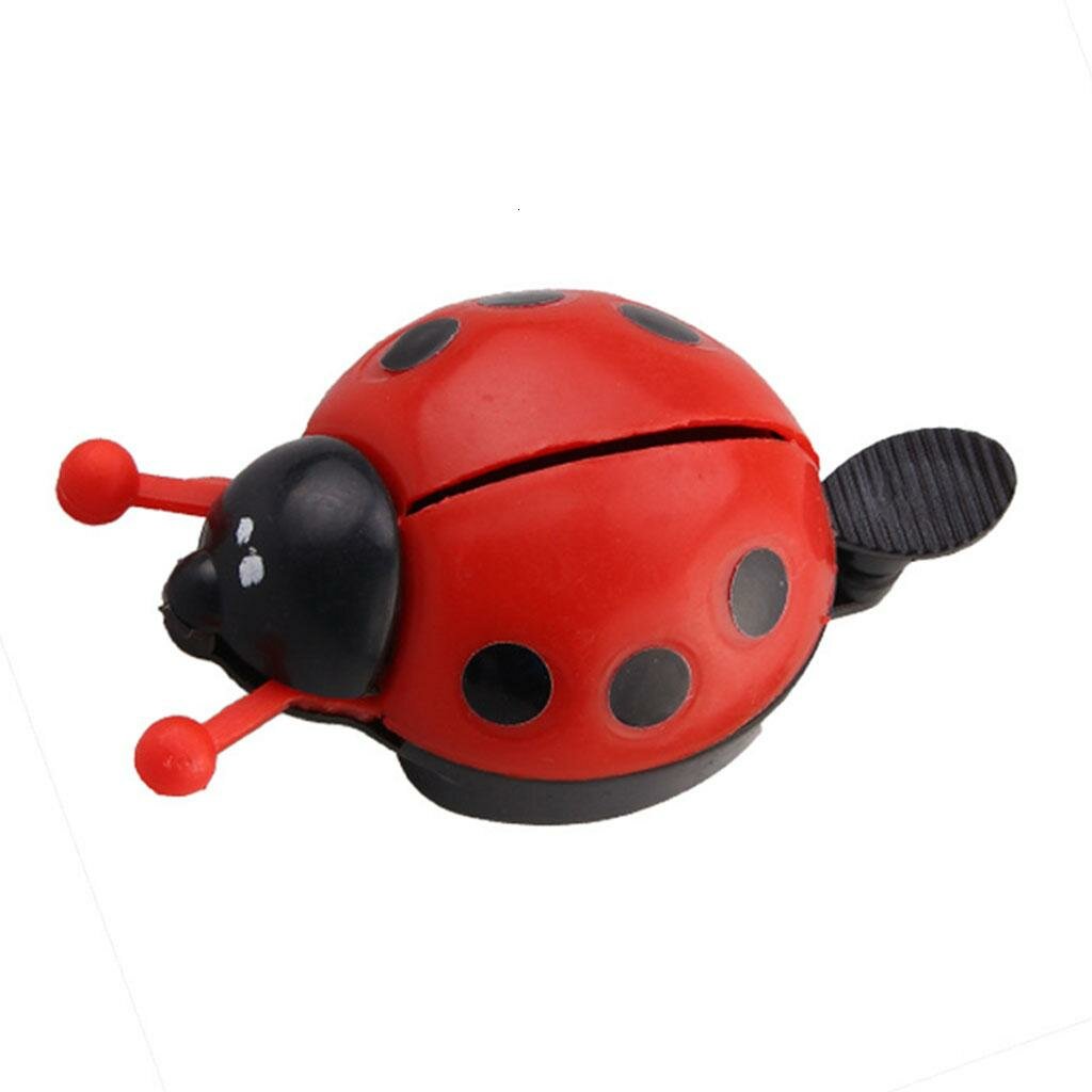 Велосипедный звонок с громким звуком, мультяшный, красный