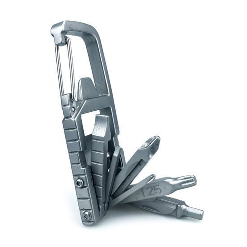 13 В 1 брелок Мультитул Отвертка Портативный карманный инструмент из нержавеющей стали