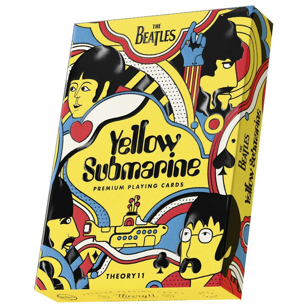 Карты игральные "Theory11 Yellow Submarine" 62225 Theory11, Америка