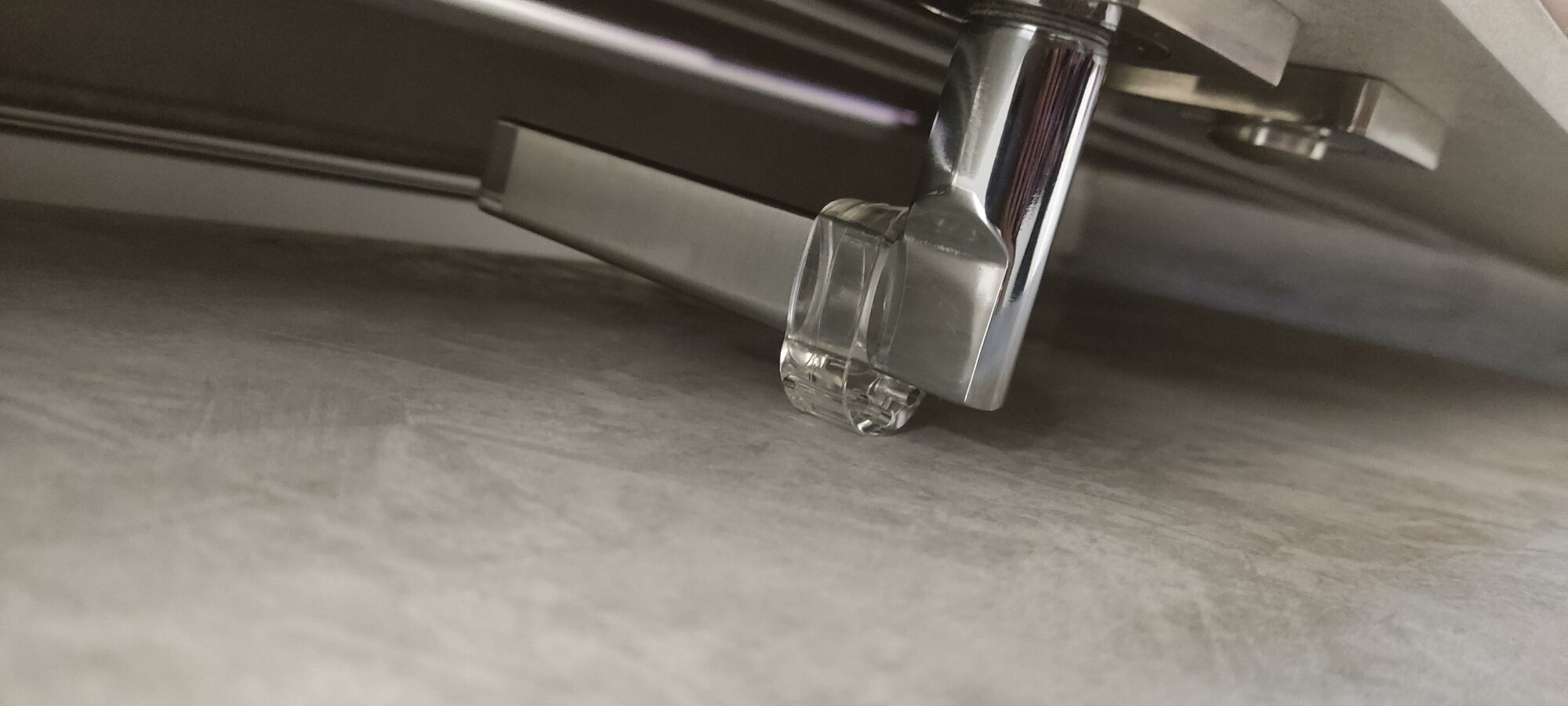 Стоппер защитный на ручку двери 1ШТ прозрачный СПБ