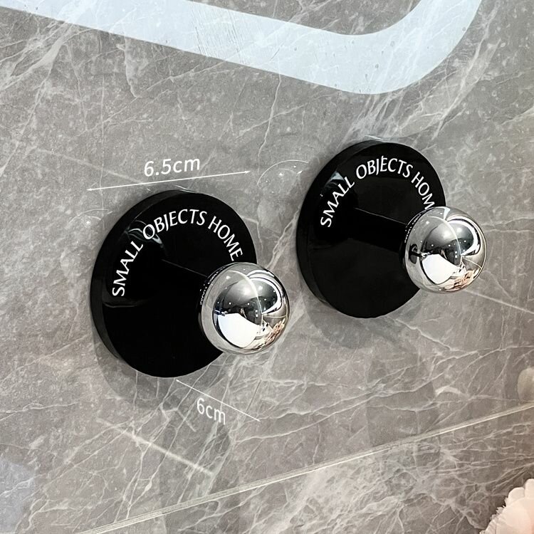 Настенный крючок для ванной с милым дизайном, без сверления, водонепроницаемый, с клейкой основой, для хранения резинок для волос в туалете