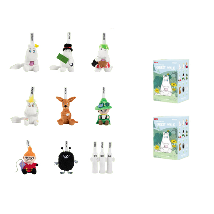 Мягкая игрушка унисекс POP MART Moomin Forest Wander Collection, 2 Mystery Boxes (Random Style)