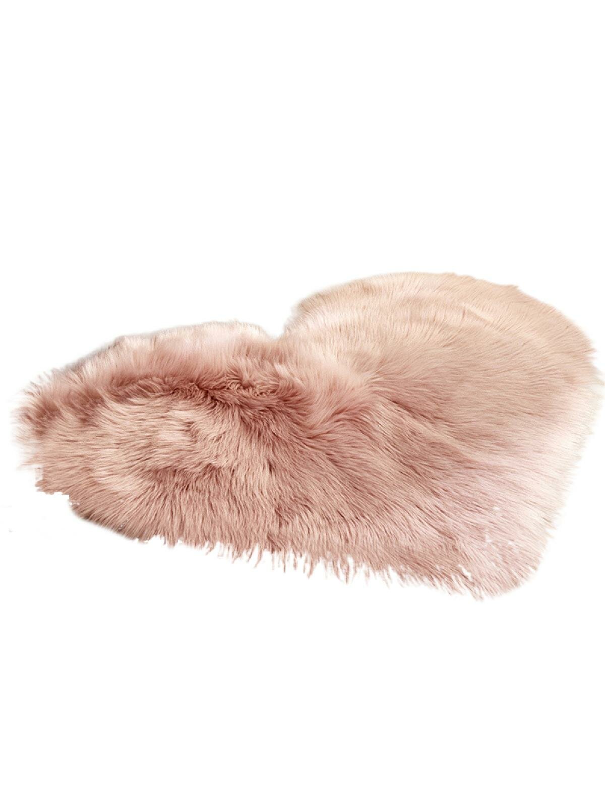 Коврики в форме сердца из искусственной овчины Пушистые Коврики из Пушистого Мягкого плюша Декоративные