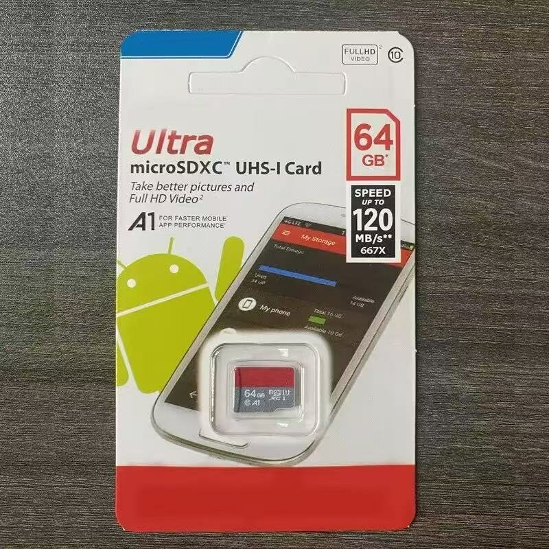 Флеш-карта памяти [Di] высокоскоростная TF карта 32GB 64GB для видеонаблюдения 128GB для видеорегистратора мобильного хранилища SD карта совместимая