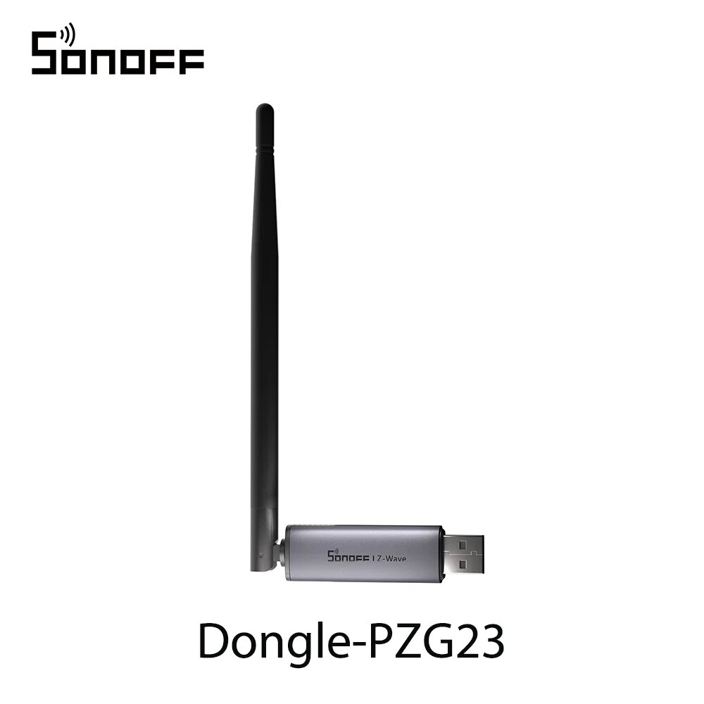 SONOFF Dongle-PZG23 USB Z-Wave 800 Dongle Plus Внешняя антенна с управлением дальнего действия работает с платформами Домашний помощник OpenHAB