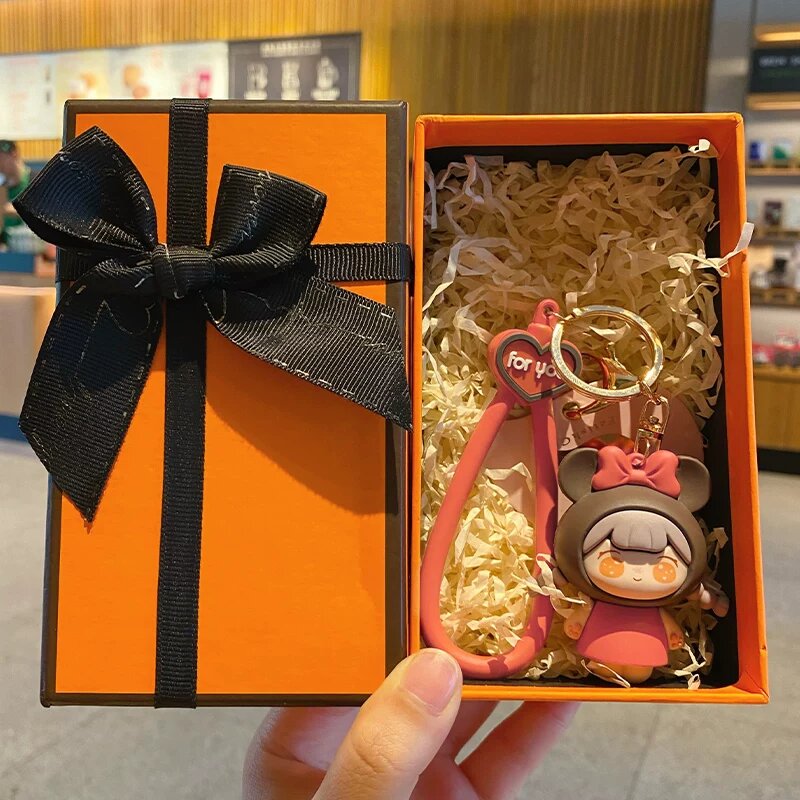 Новый брелок Nini Paradise 2025 для женщин, изысканный кулон для рюкзака, милые аксессуары для ключей Подлинный брелок