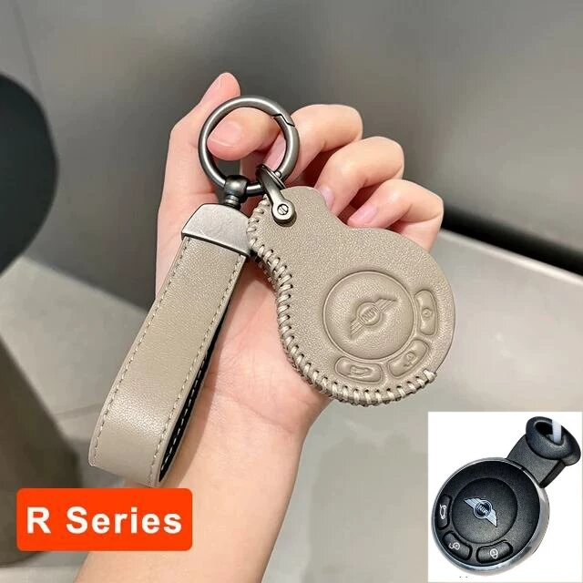 Подходит для чехла для ключей BMW MINI, корпуса для Mini Countryman, сумки для ключей Cooper One, брелока. Серия R