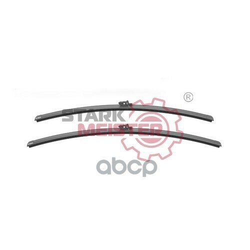 К-т бескаркасных щёток 600/550 мм. (точное соответствие BOSCH 3397014242) STARKMEISTER арт. S270601