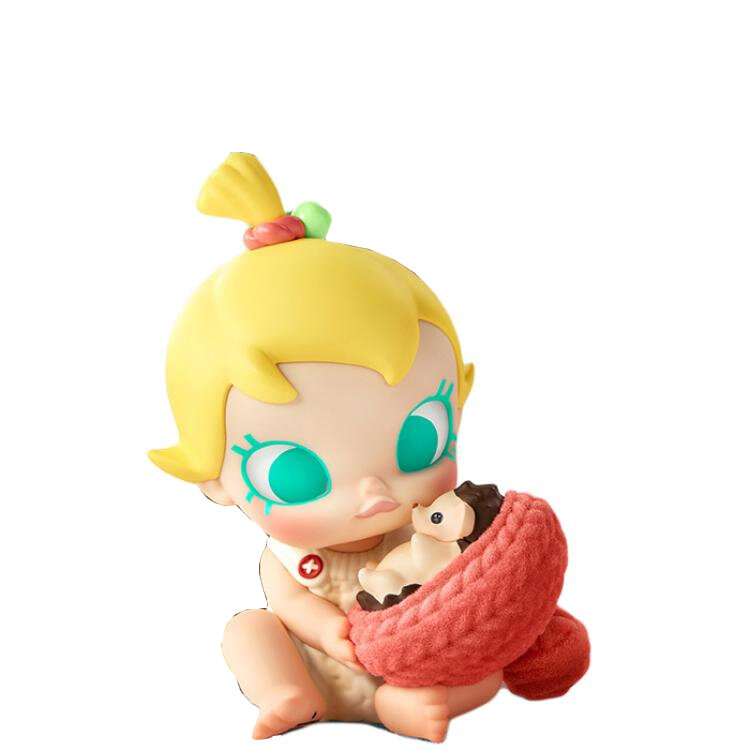 Коллекционная фигурка унисекс POP MART Baby Molly My Huggable Discovery, Confirmed-Hedgehog Also Wants A Hug (Open)