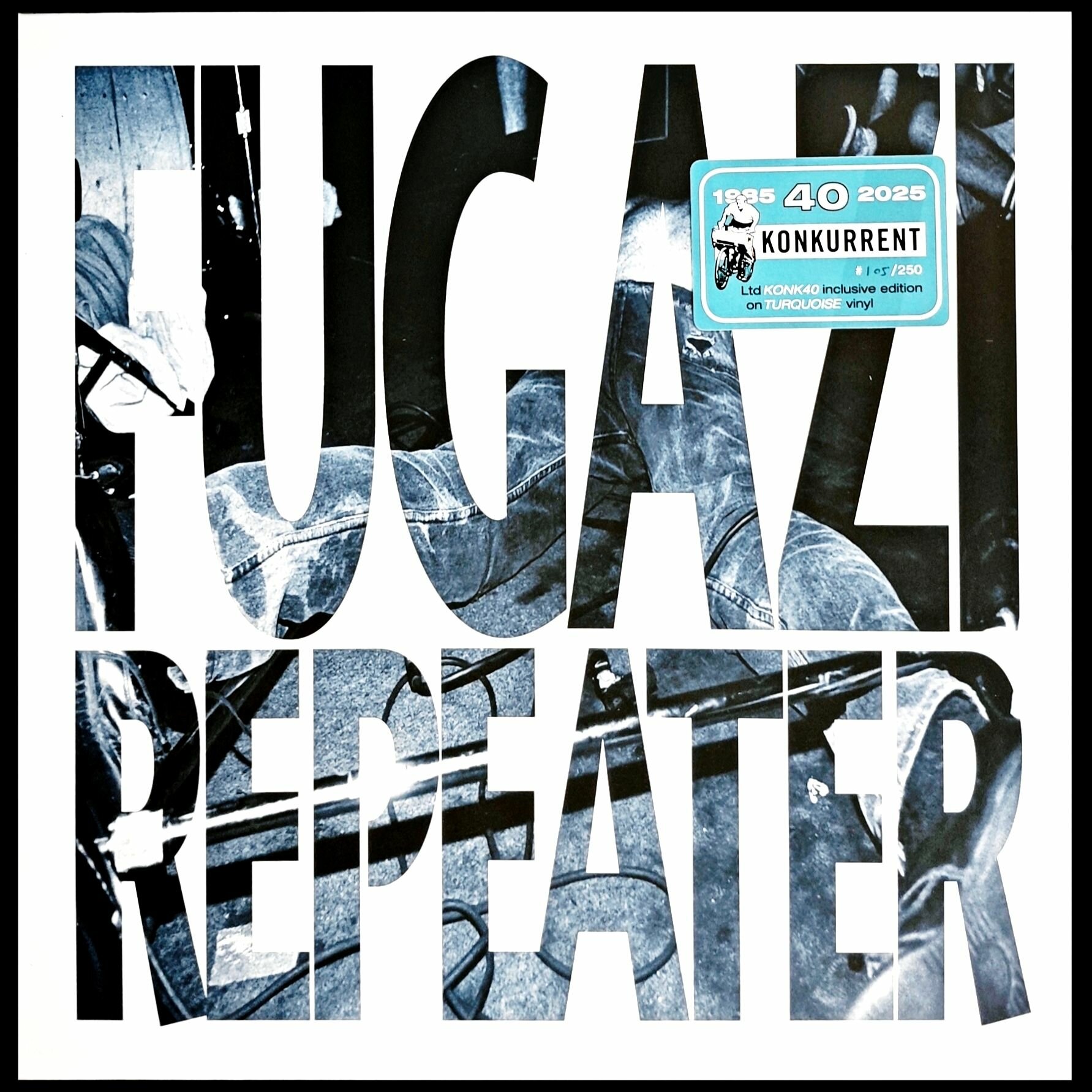 Виниловая пластинка Fugazi - Repeater (LP, 2025, Dischord Records) turquoise
