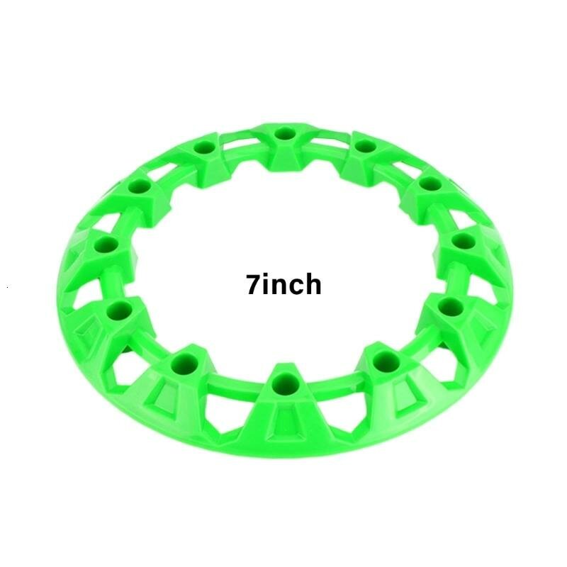 Колпаки для дисков ATV, защита и декор, Зеленый - 7 дюймов