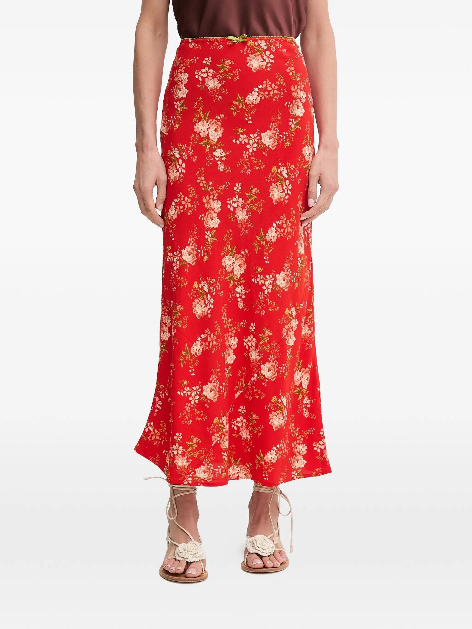 Юбка Floral long skirt