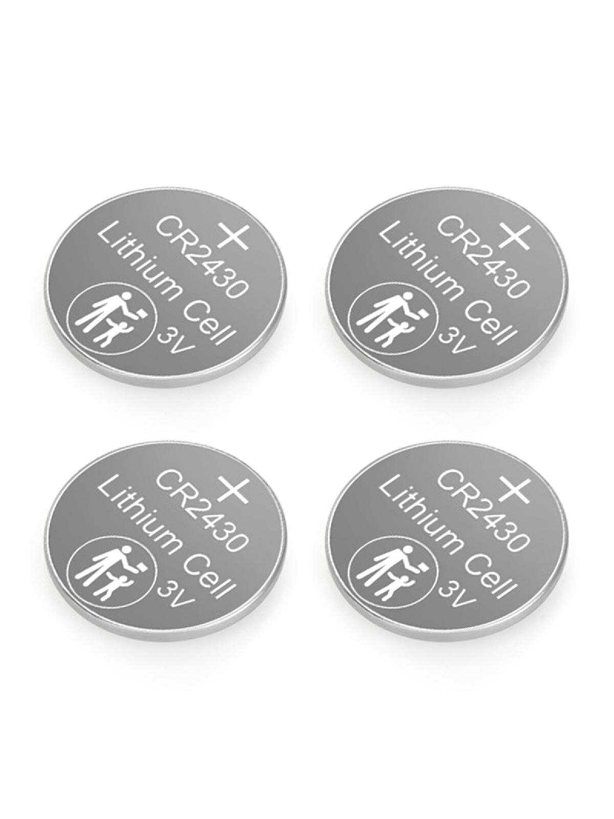 Монетная батарея 285mAh CR2430 3V Высокой емкости для часов и электронных устройств