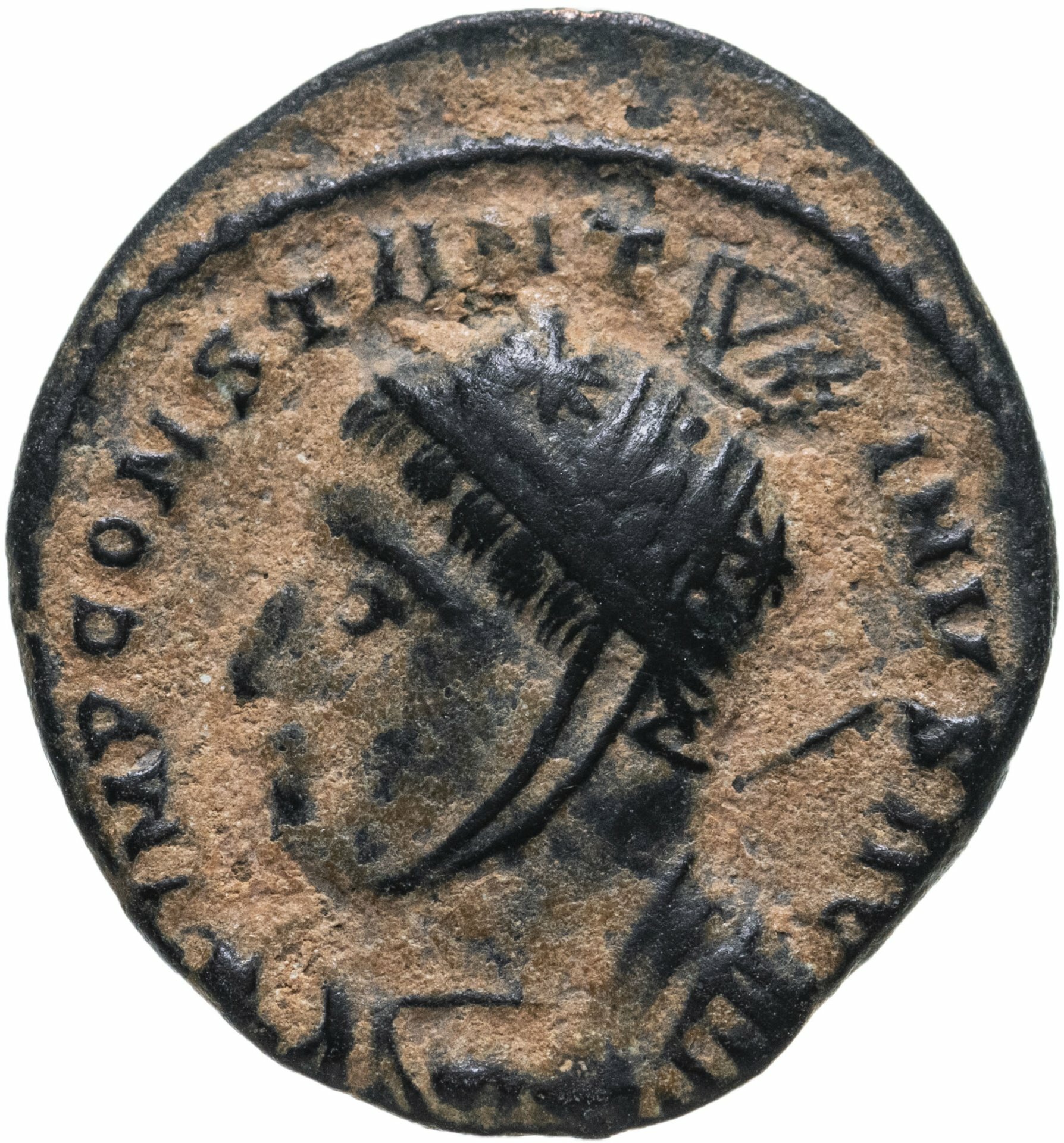 Римская империя, Константин I Великий, 307-337 годы, Нуммий Лондиний, Медь, в сохранности VF