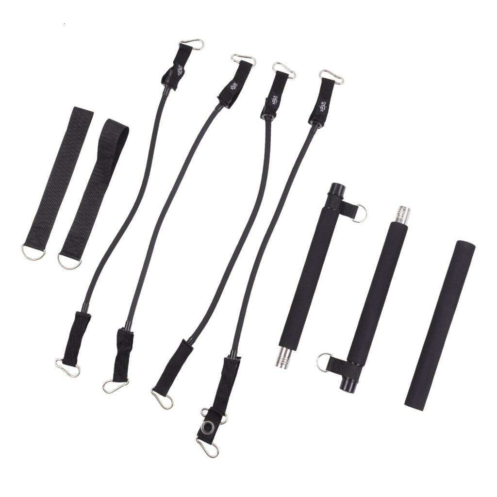 Тренажеры для домашних тренажерных залов Комплекты штанг для пилатеса с эспандером Силовые утяжелители Оборудование для бодифитнеса Приседания