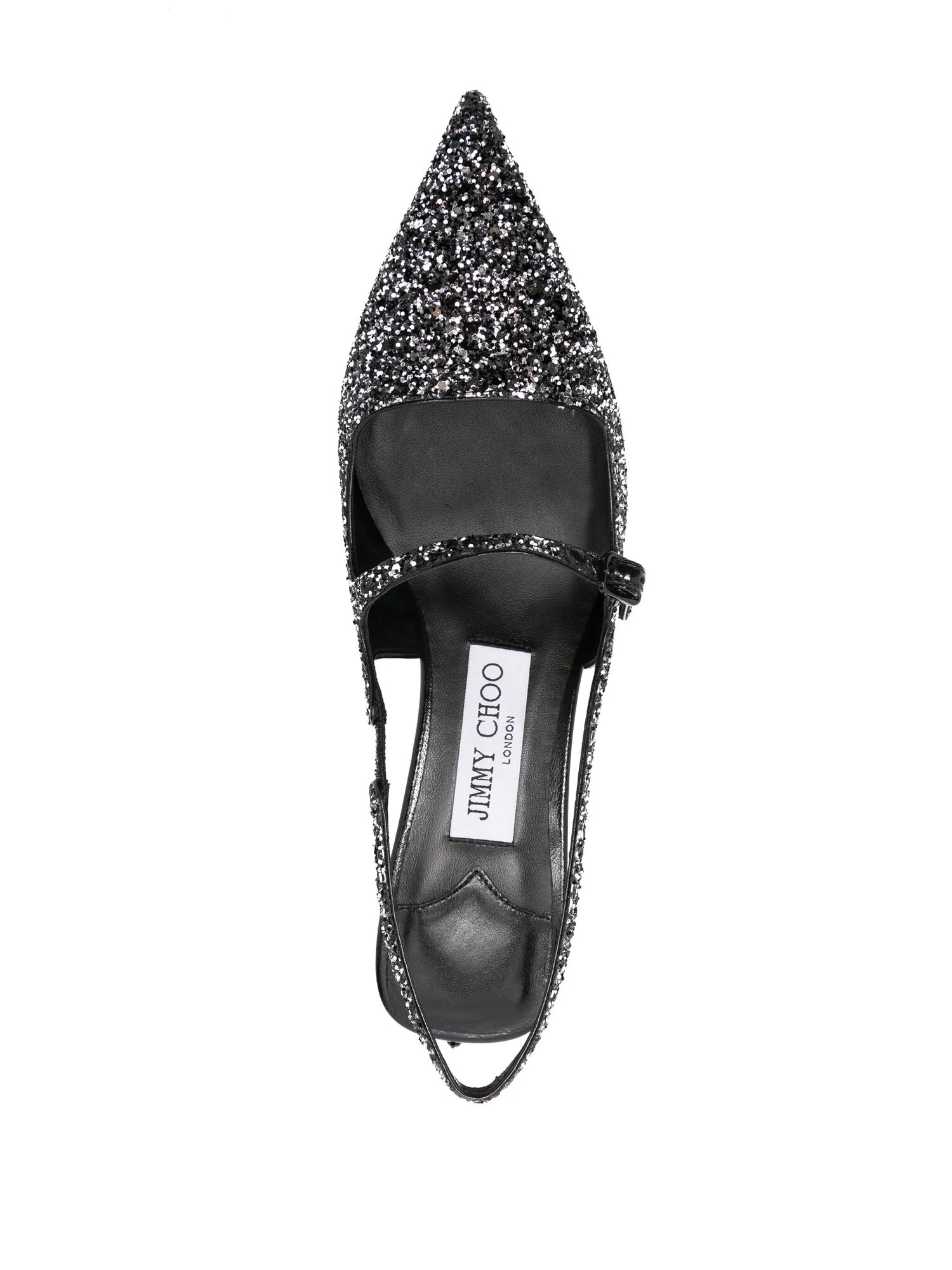 Туфли JIMMY CHOO, размер 38,5, серебро — фото 1