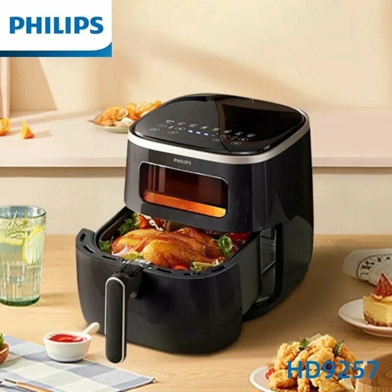 Philips Аэрогриль HD9257/80 Airfryer, черный