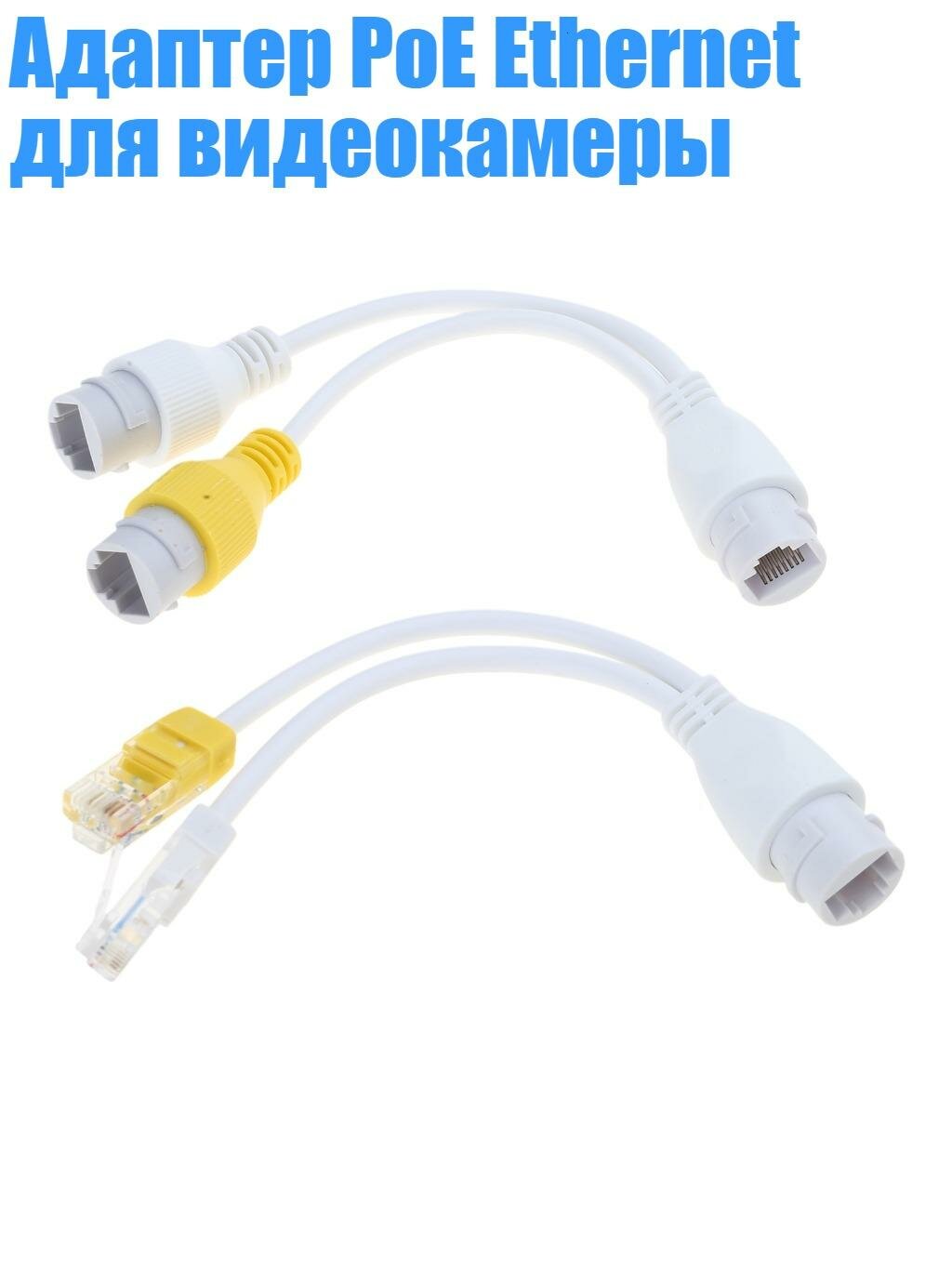Адаптер PoE Ethernet для видеокамеры