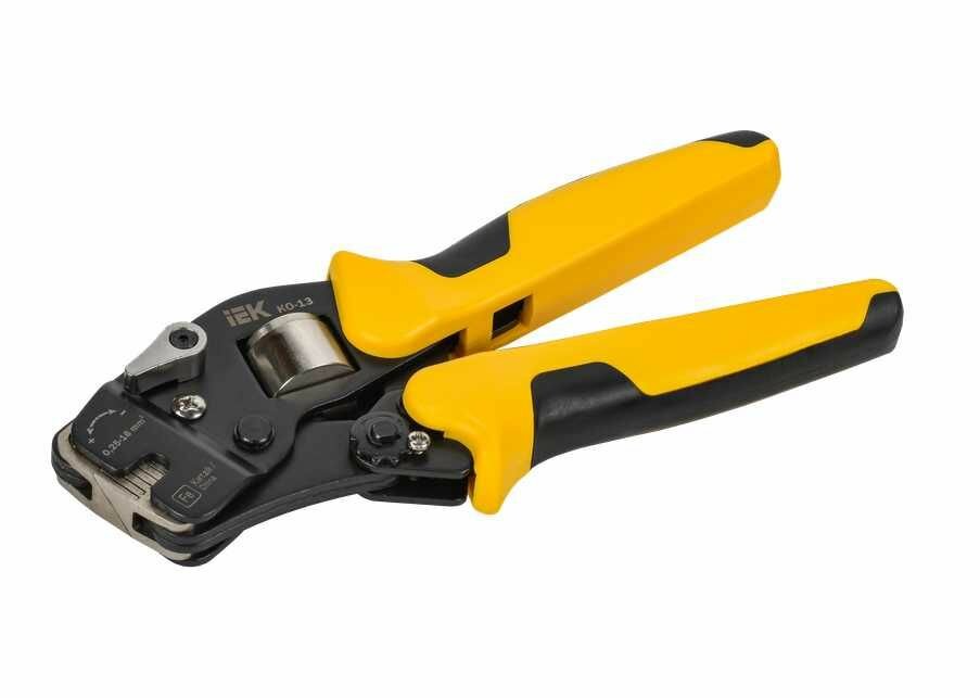 Клещи обжимные IEK ARMA2L 3 КО-13 0.25-16 мм2 (квадрат) A2L3-KL20-C025-016-13