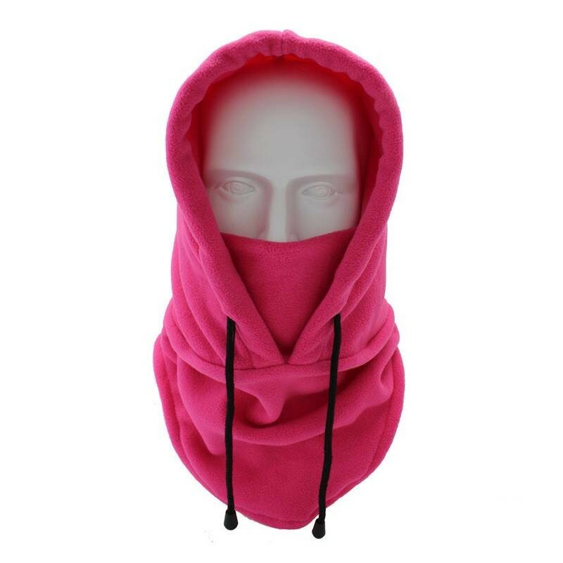 Шлем для зимней езды на велосипеде олень бренд толстая утепленная ветрозащитная флисовая маска на открытом воздухе розовый