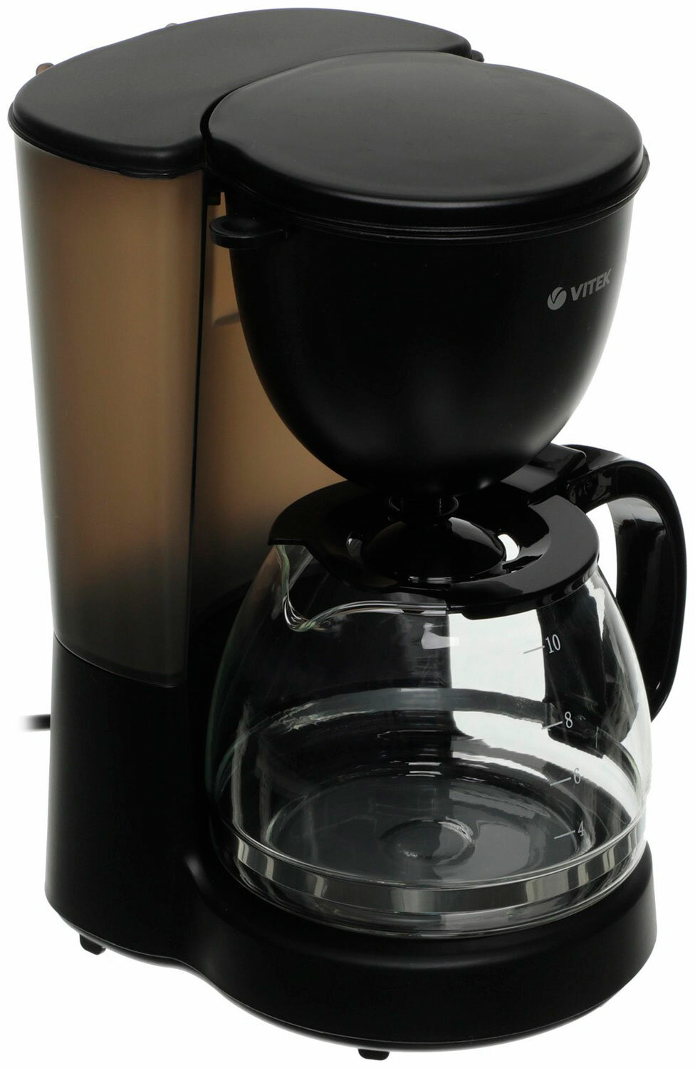 Кофеварка капельная Vitek VT-1500, 600Вт, черная