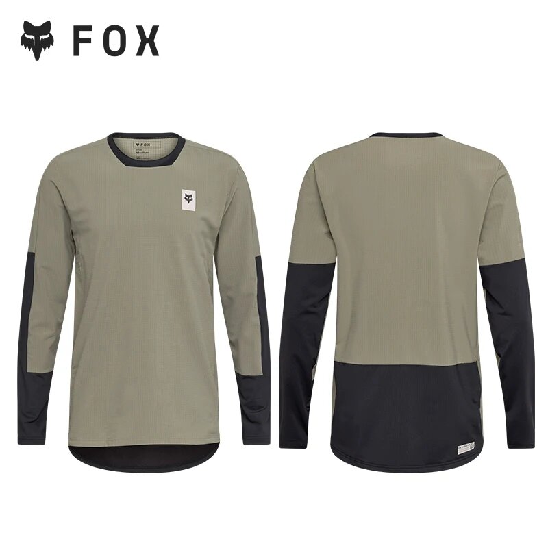 FOX Long Sleeve Jersey Зеленый, размер L