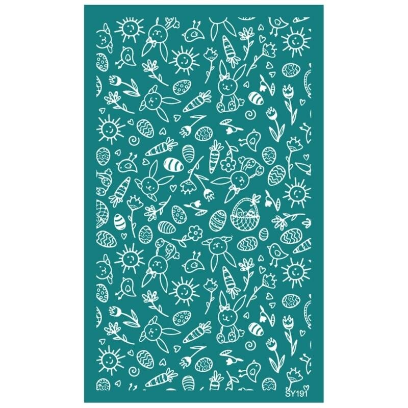 Трафареты для шелкографии с кроликами, SY191