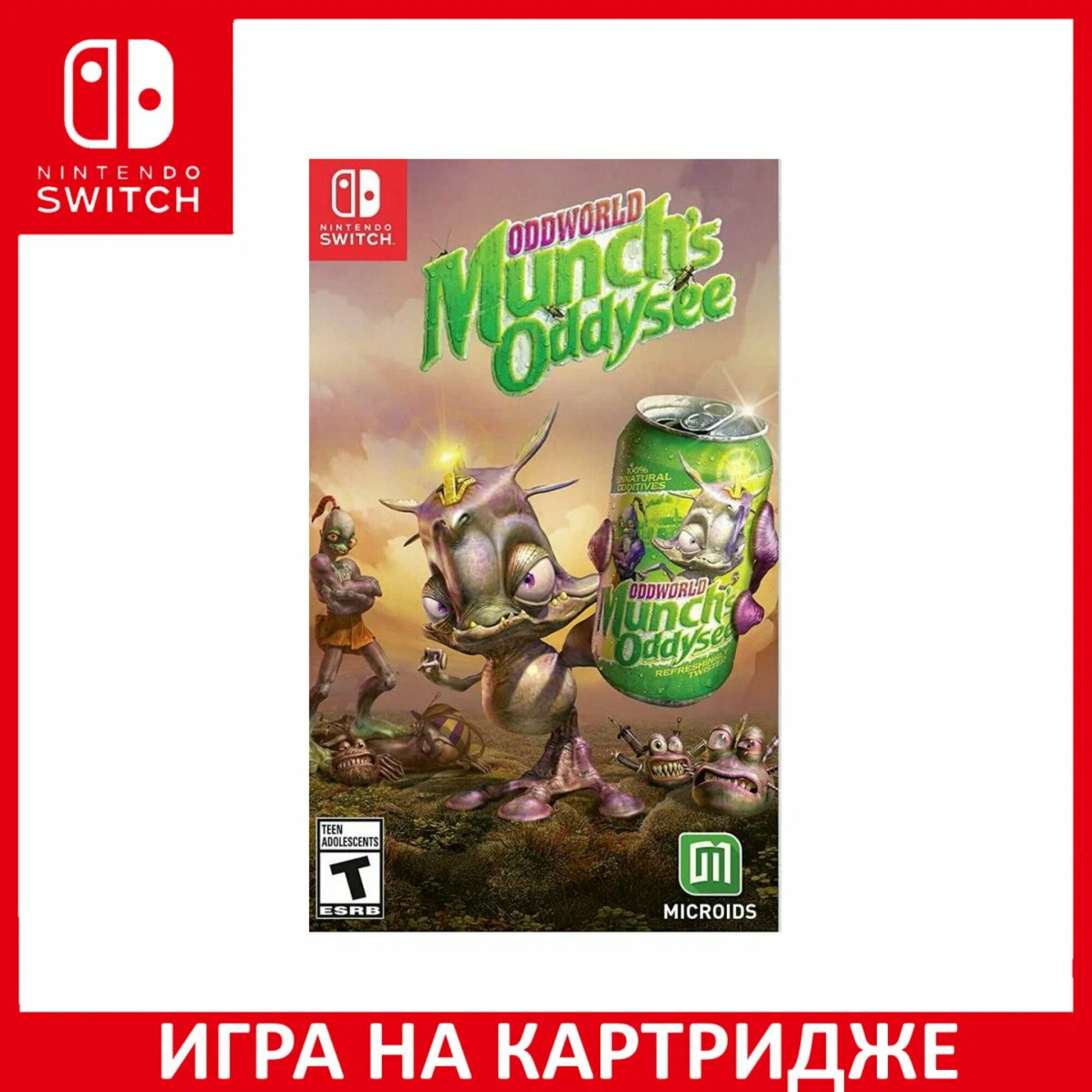 Игра Oddworld: Munch's Oddysee (Nintendo Switch) на английском языке