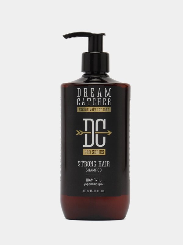 Мужской шампунь DREAM CATCHER Strong hair shampoo для тонких и редких волос, 300 мл