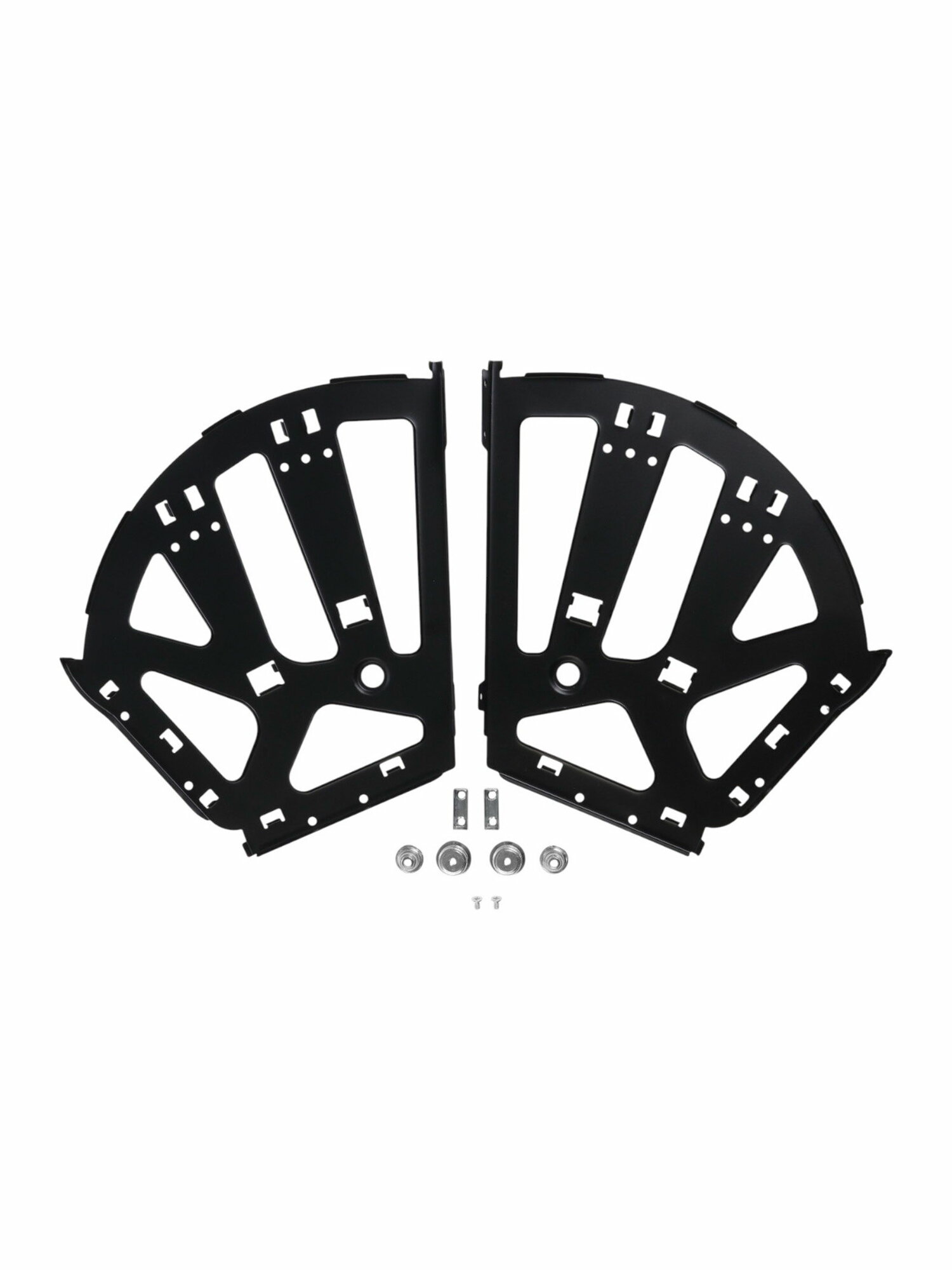 Механизм для обувницы полок 3-х ярусная, до 13 мм, металл, черный