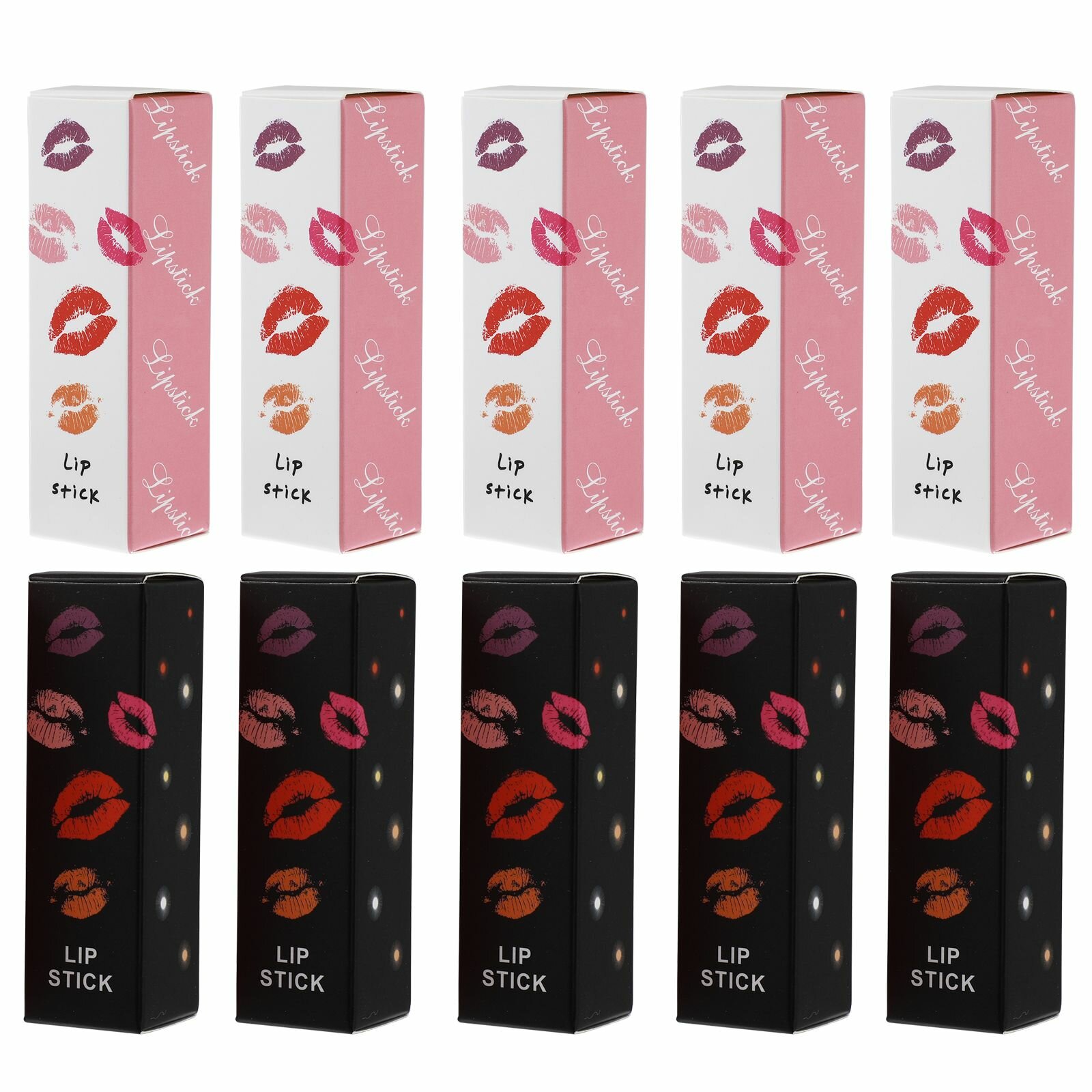 50 Штук Коробок для Губной Помады, Подходящие Для Косметики, Из Качественной Бумаги, Для Декорирования