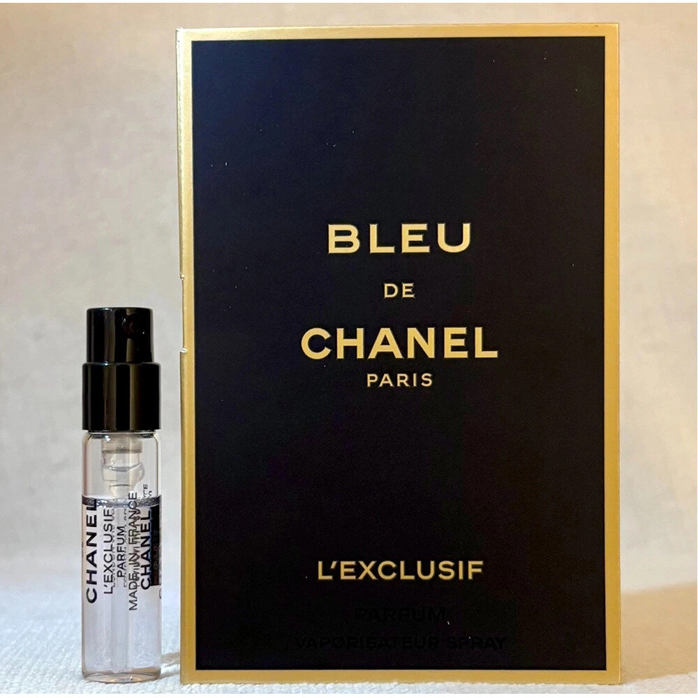 Духи Chanel Bleu De Chanel L Exclusif миниатюра 1.5 мл / Пробник духов Шанель Блю Де Шанель Л Эксклюзив