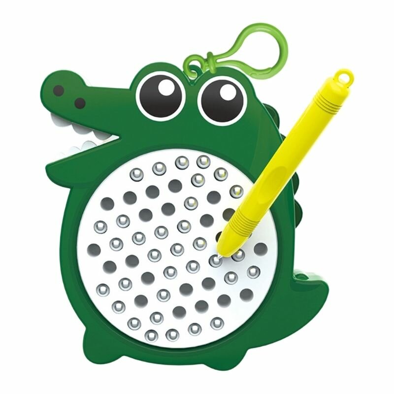 Доска для рисования с шариком и фруктами