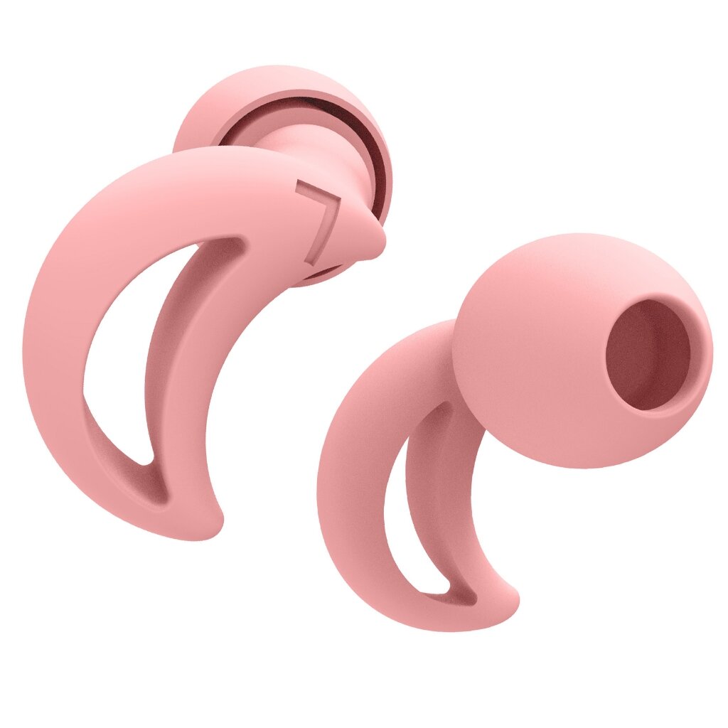 Звуконепроницаемые беруши Силиконовые шумоподавляющие беруши-розовый