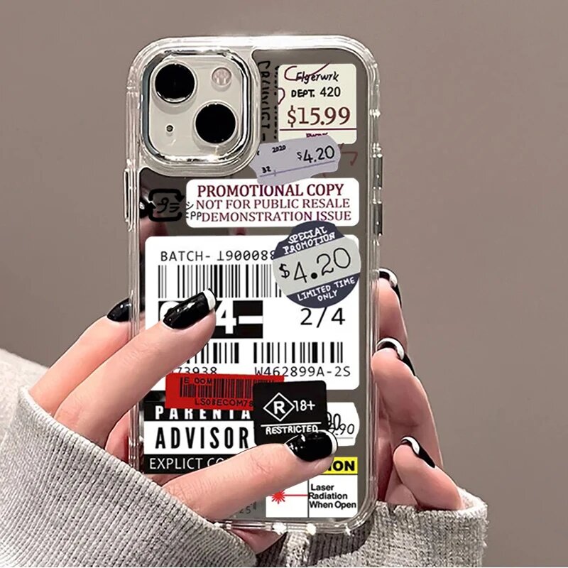 Чехол для iPhone 15 Pro Max, зеркальный, цвет B