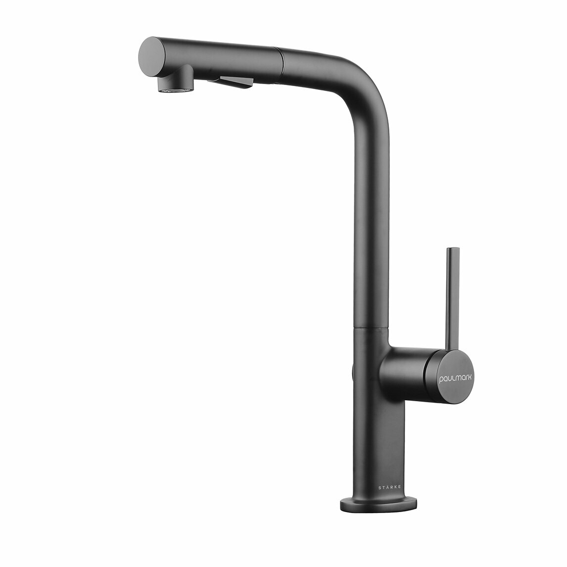 Смеситель Paulmark NEO Ne214419-GM вороненая сталь стандартный