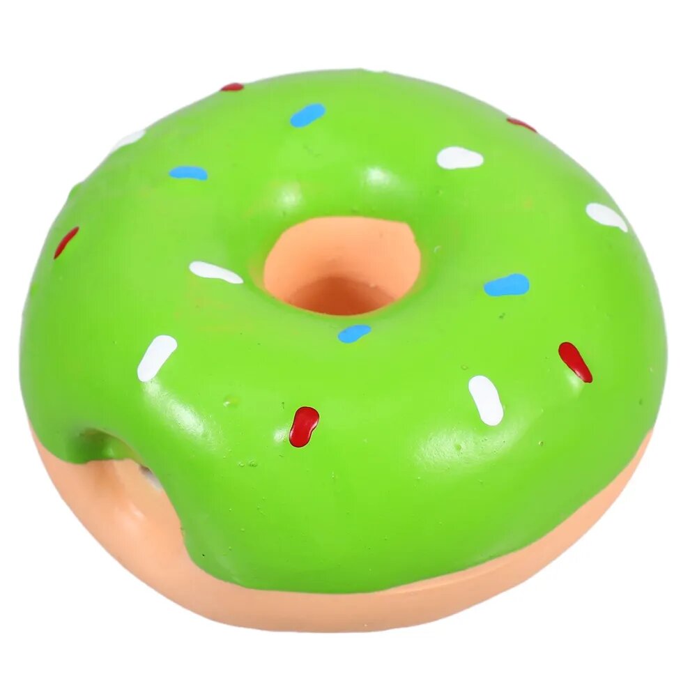 Латексная Игрушка Для Зубовного Периода Щенков С Реалистичной Формой Пончика 6 50X6 50X3 50Cm