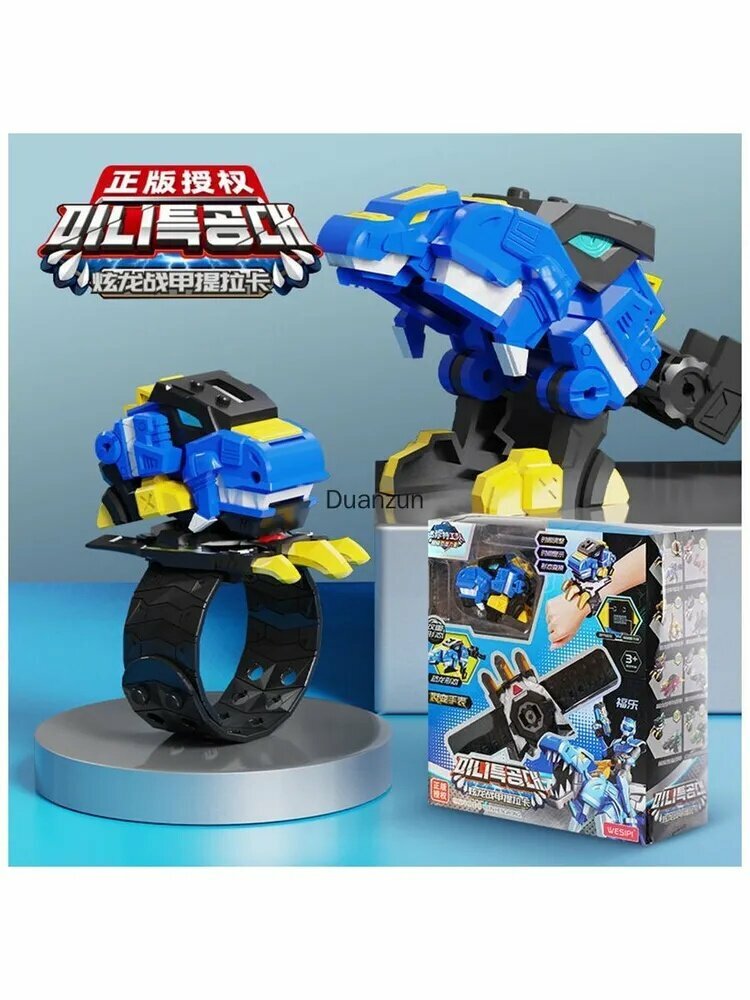Трансформер-динозавр с часами Miniforce Super Dino Power