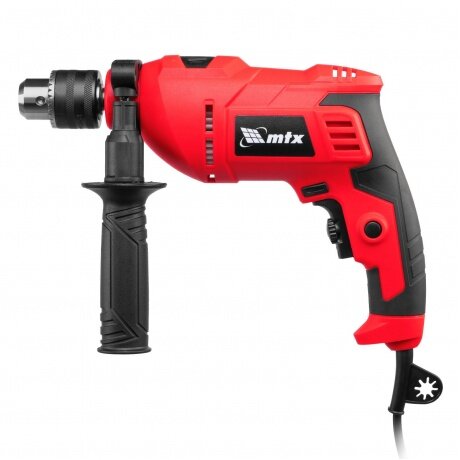 Дрель ударная MID-750, 750 Вт, 0-3000 об/мин, 0-48000 уд/мин// MTX