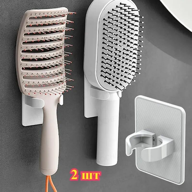 Крючок для держателя расчески, настенный, 2 шт.