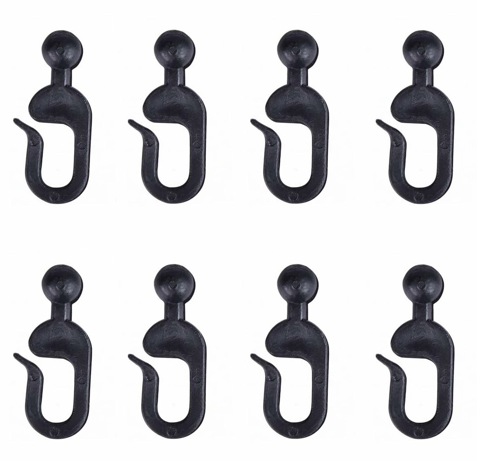 Крючки Для Навесок: 52 Штуки Прочные Пластиковые Крючки Для Москитных Сеток - Надежное Крепление Без Повреждений Крючки Для Беседок For Дача И Сад