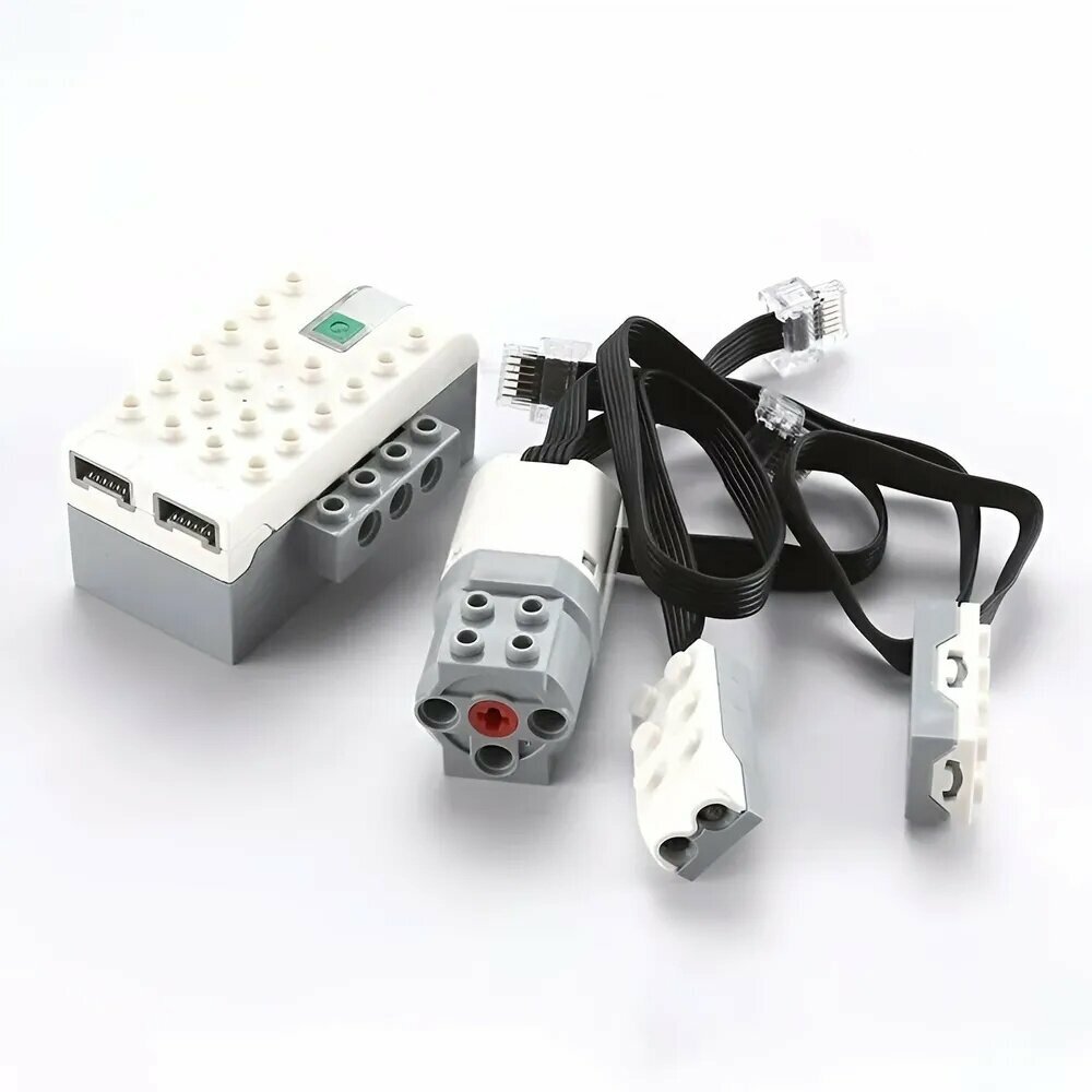 Набор wedo 2.0 расширенная комплектация 45300 мотор, контроллер, хаб, датчики, Зарядная батарея