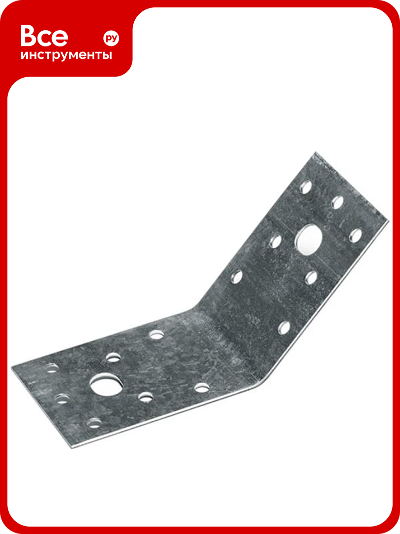 Крепежный уголок под 135 градусов креп-комп KUS 50х50х35х2.0 мм 50шт кус50п