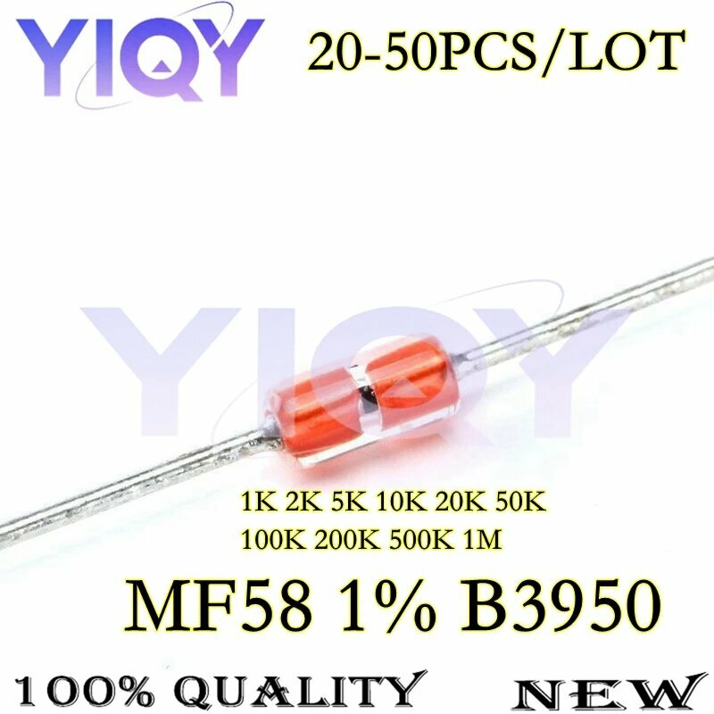 Терморезисторы YIQY MF58 1% MF58 100K, 50PCS