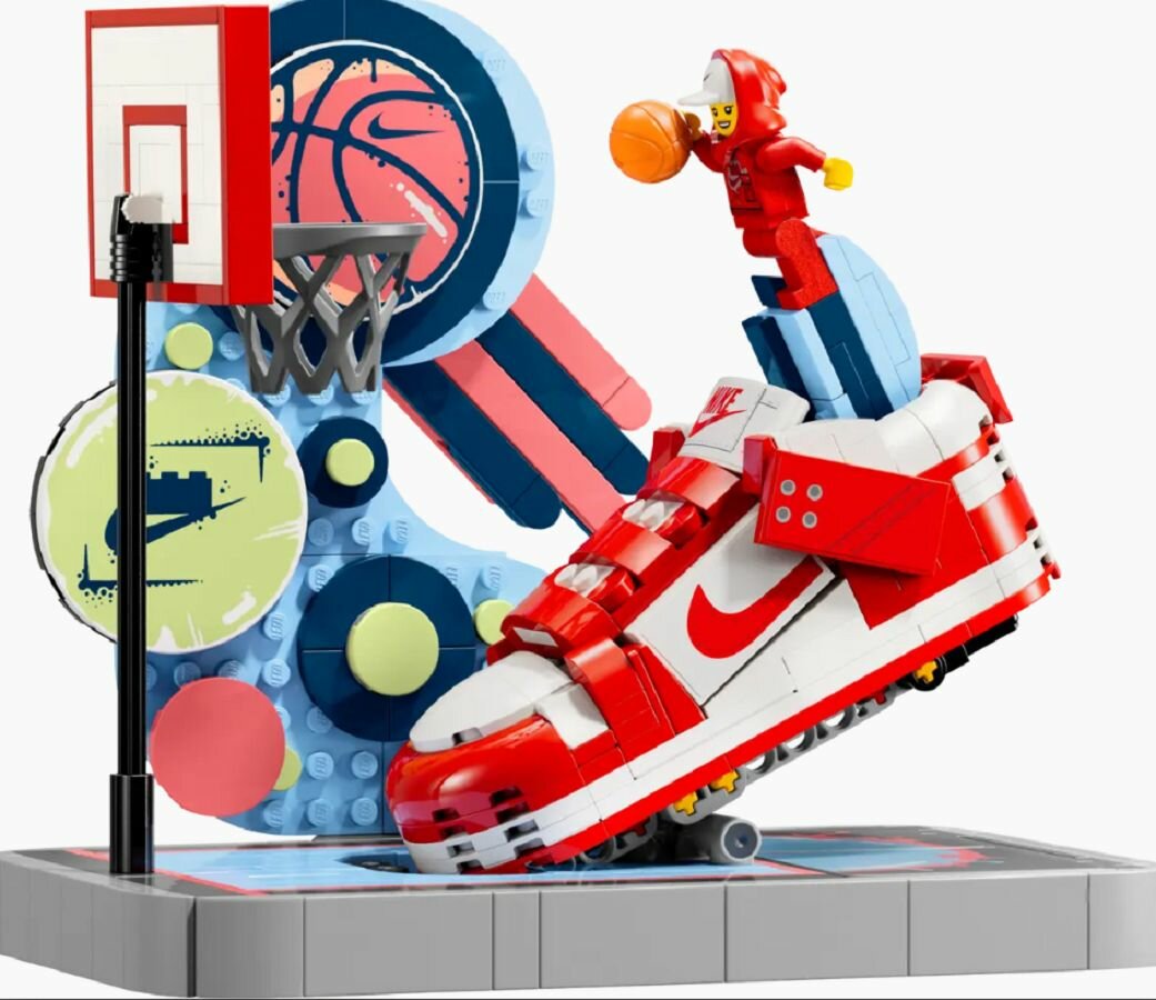 Конструктор 3D-модель, Данки Nike Trickshot — фото 1