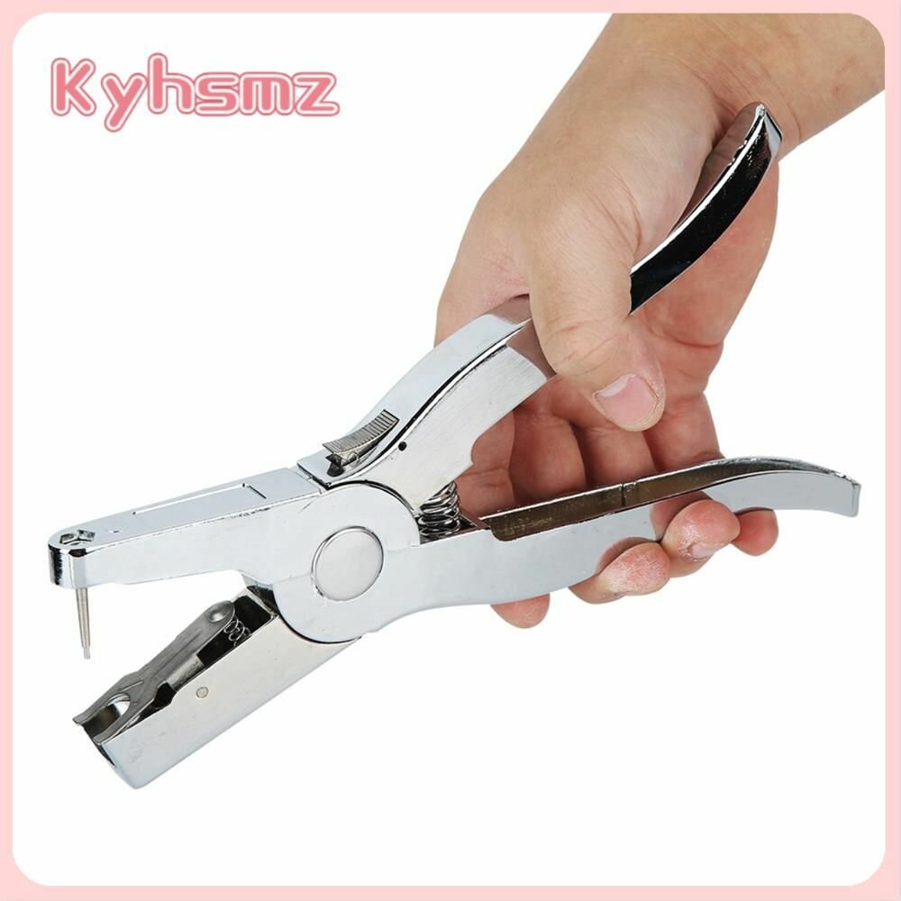 Прочные металлические плоскогубцы для установки бирок на скот, надежные инструменты для ветеринаров