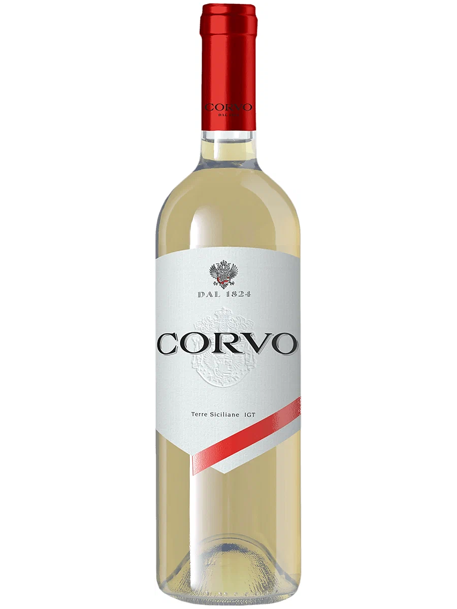Вино Duca di Salaparuta "Corvo" Bianco, белое, полусухое, 0,75 л
