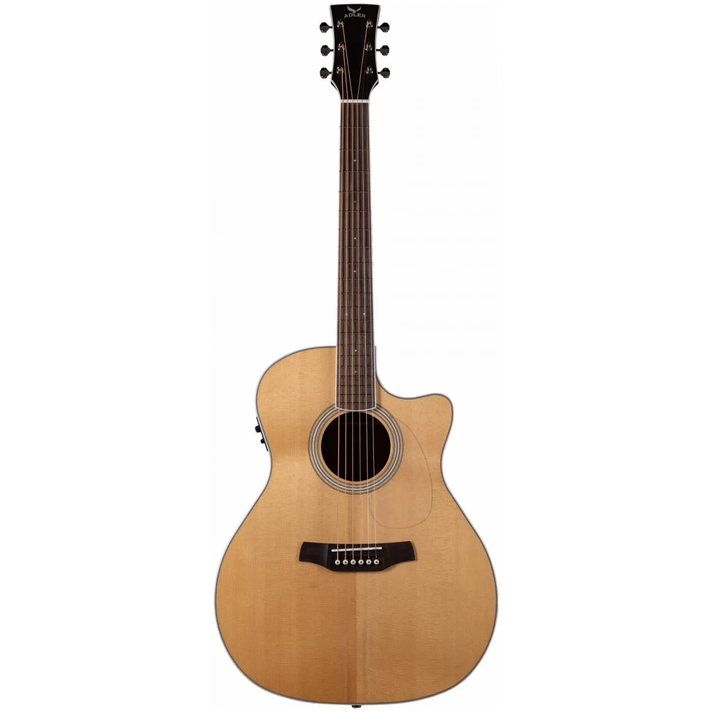 Электроакустическая гитара Adler Guitars GCE100-SR Grand Auditorium Gloss Natural
