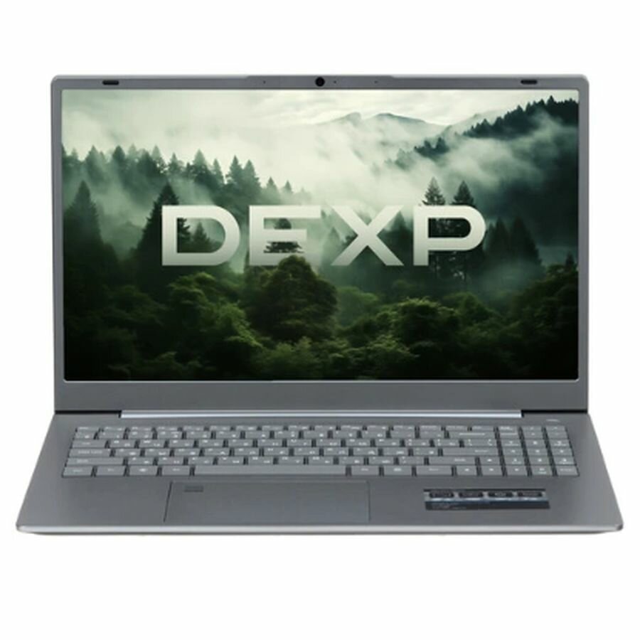 15,6" Ноутбук DEXP Atlas (A15-I3W401) серебристый - 1920x1080, IPS, Intel Core i3-1215U, ядра: 6 x 1,2 ГГц, 16 ГБ, SSD 512 ГБ, Intel UHD Graphics, Windows 11 Home
