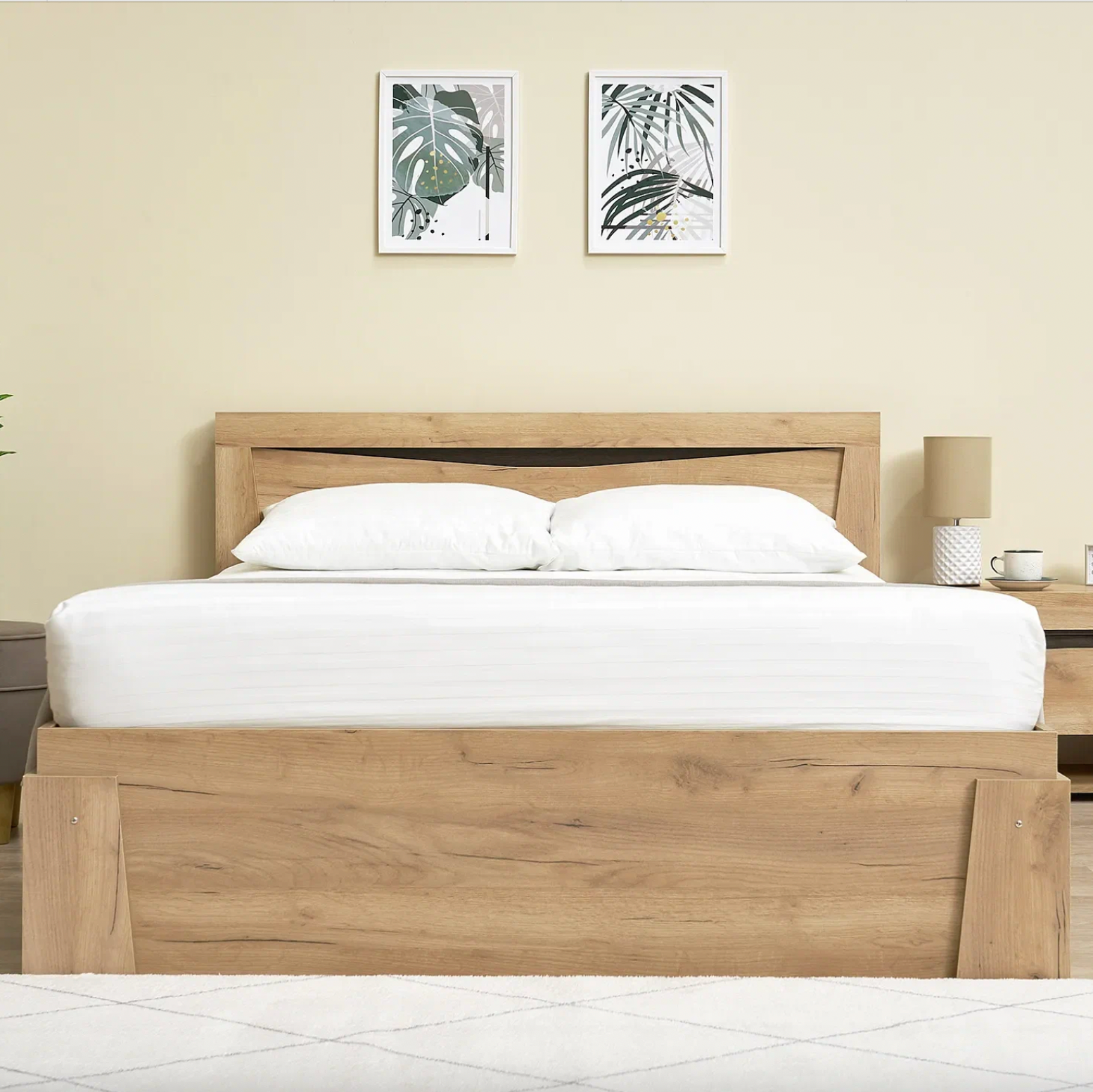 Кровать "Паола" КР 703 (1700х844х2120 мм), дуб крафт золото с настилом